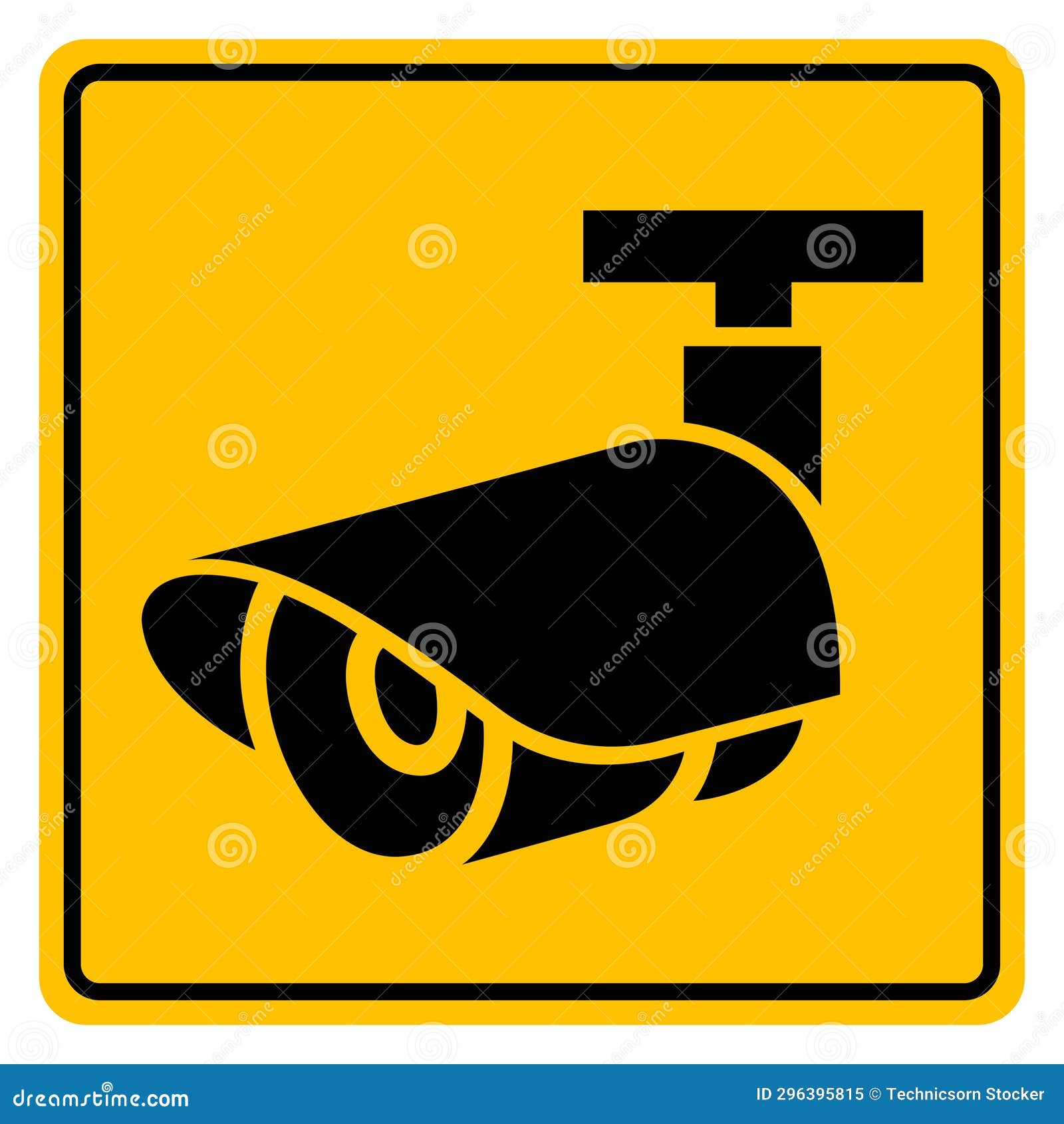 CCTV Symbol Sign, Vector Illustration, Isolate on White Background ...