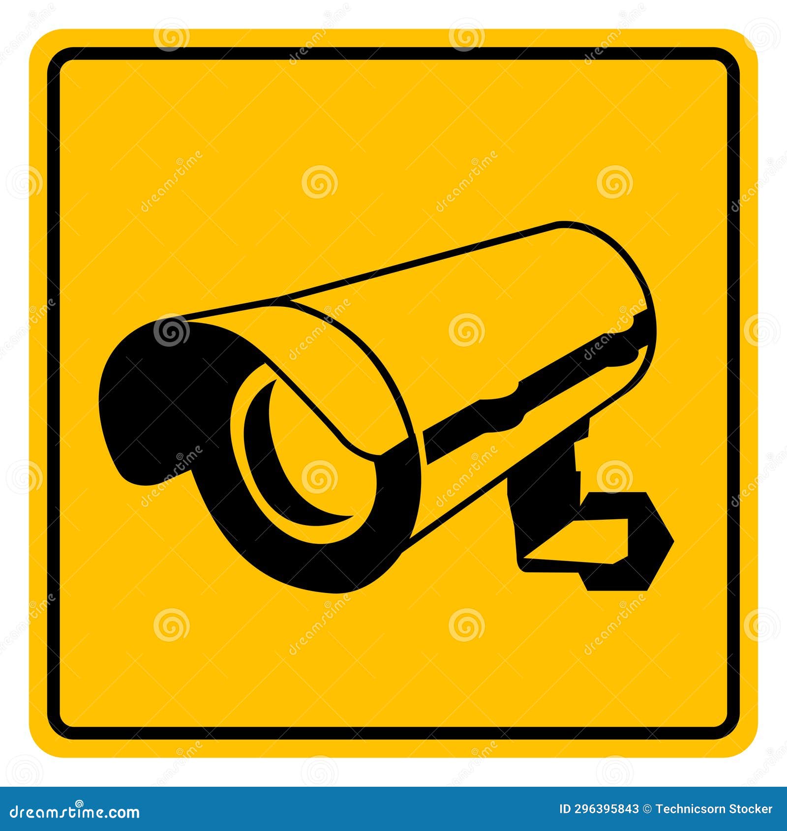CCTV Symbol Sign, Vector Illustration, Isolate on White Background ...