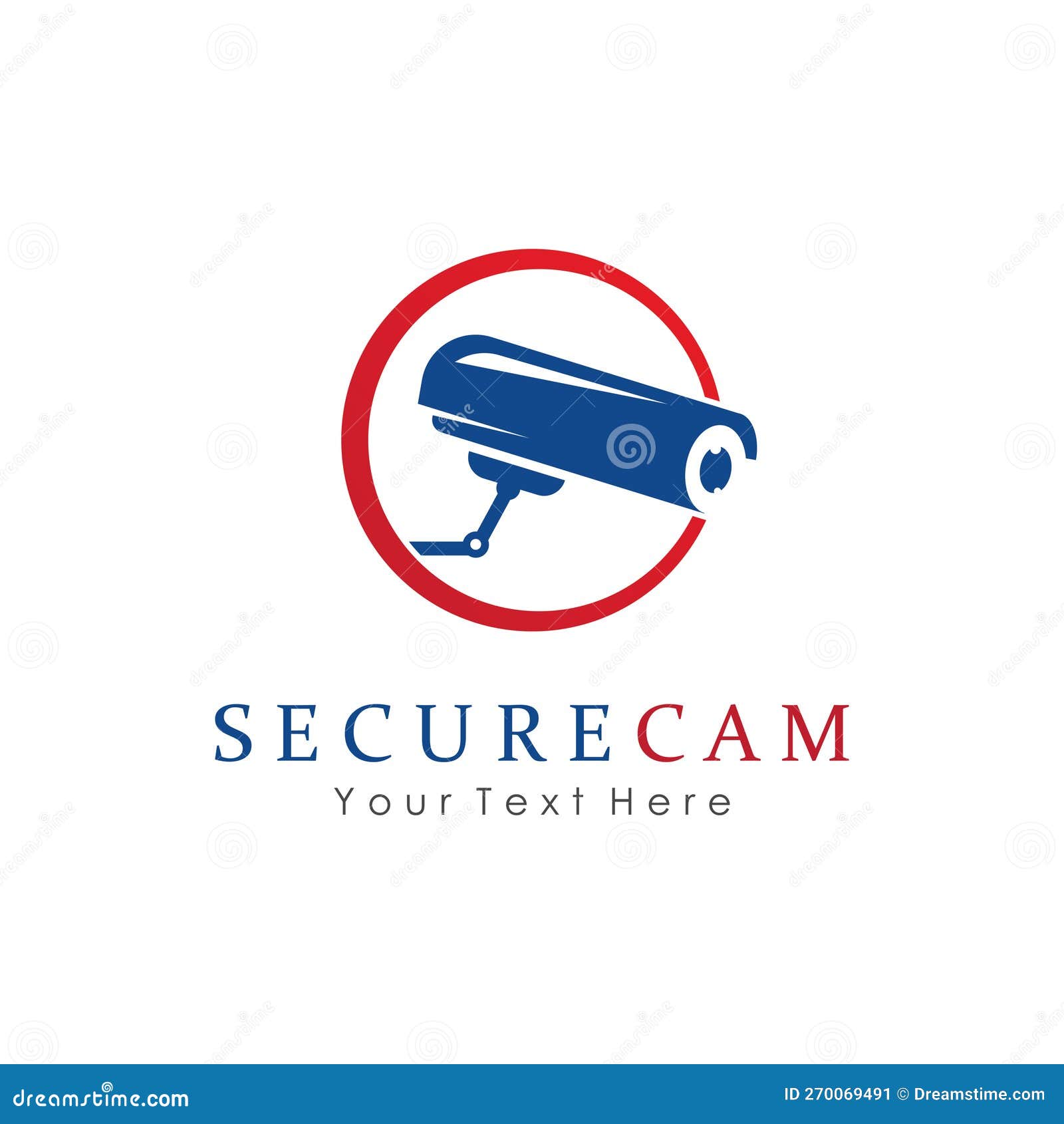 CCTV Technology and Security Logo Template Stock Vector - Illustration ...