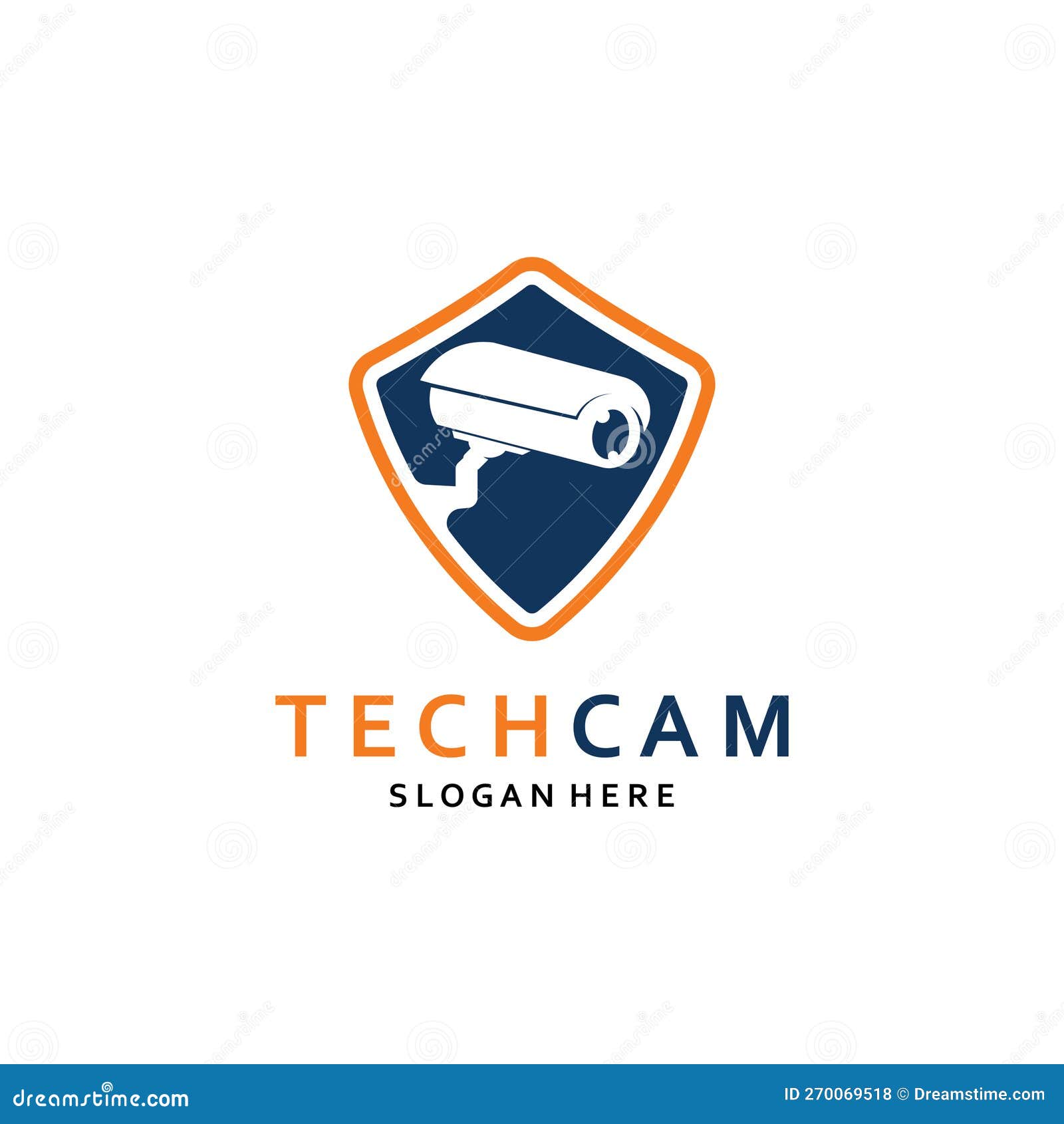 CCTV Technology and Security Logo Template Stock Vector - Illustration ...
