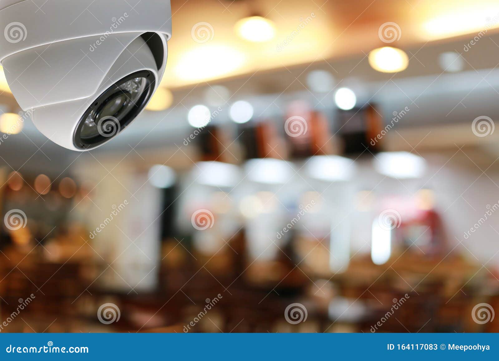 CCTV Tool in Coffee Cafe Equipment for Security Systems Stock Image ...