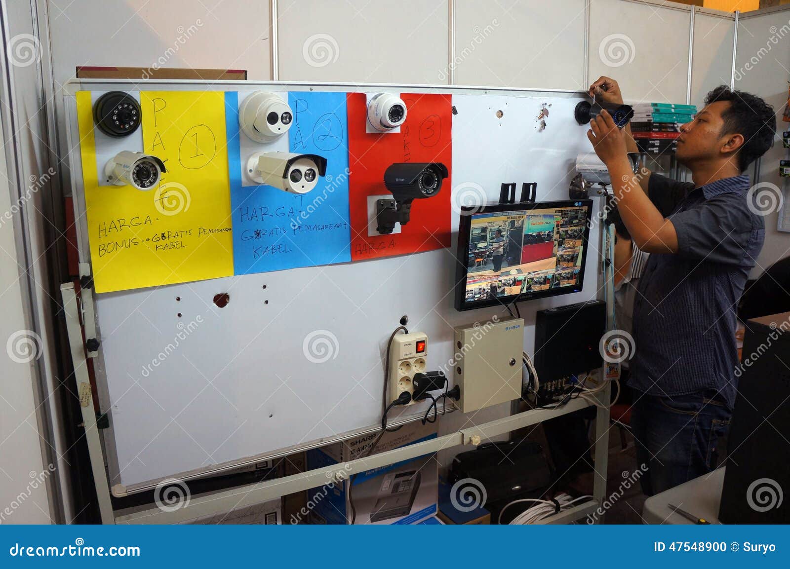 Cctv editorial image. Image of cctv, indonesia, security - 47548900