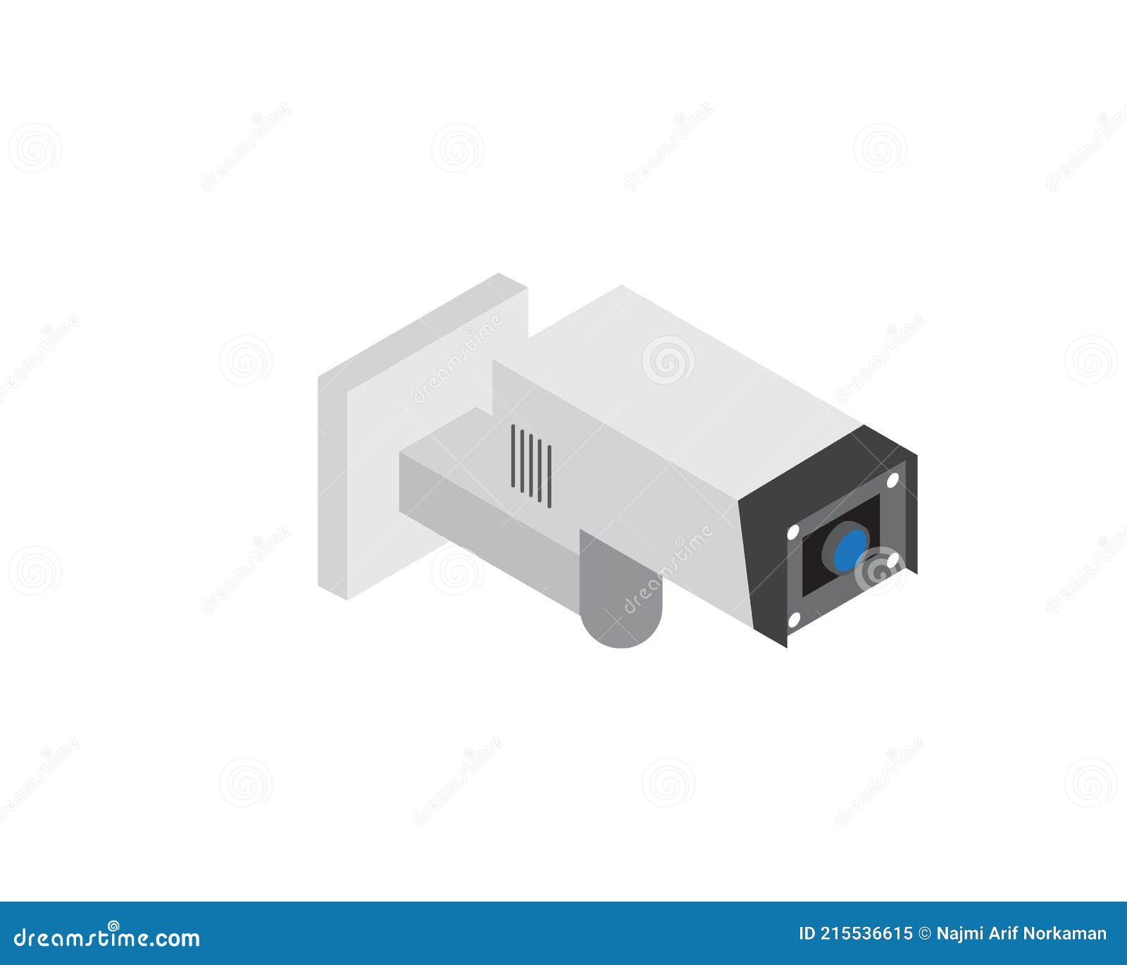 CCTV Vector stock illustration. Illustration of view - 215536615