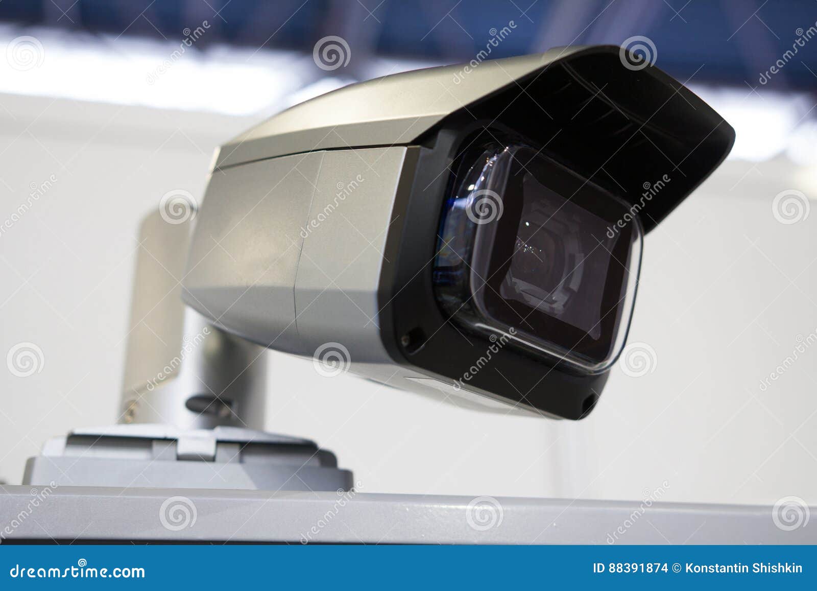 Cctv - Video Surveillance Camera with Robotic Control Stock Photo ...