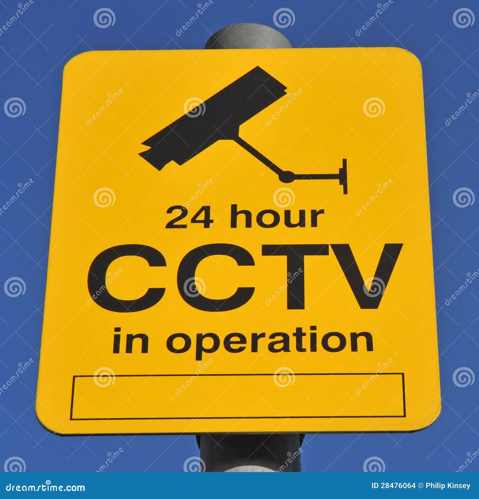 CCTV Warning Sign Royalty-Free Stock Image | CartoonDealer.com #28476064