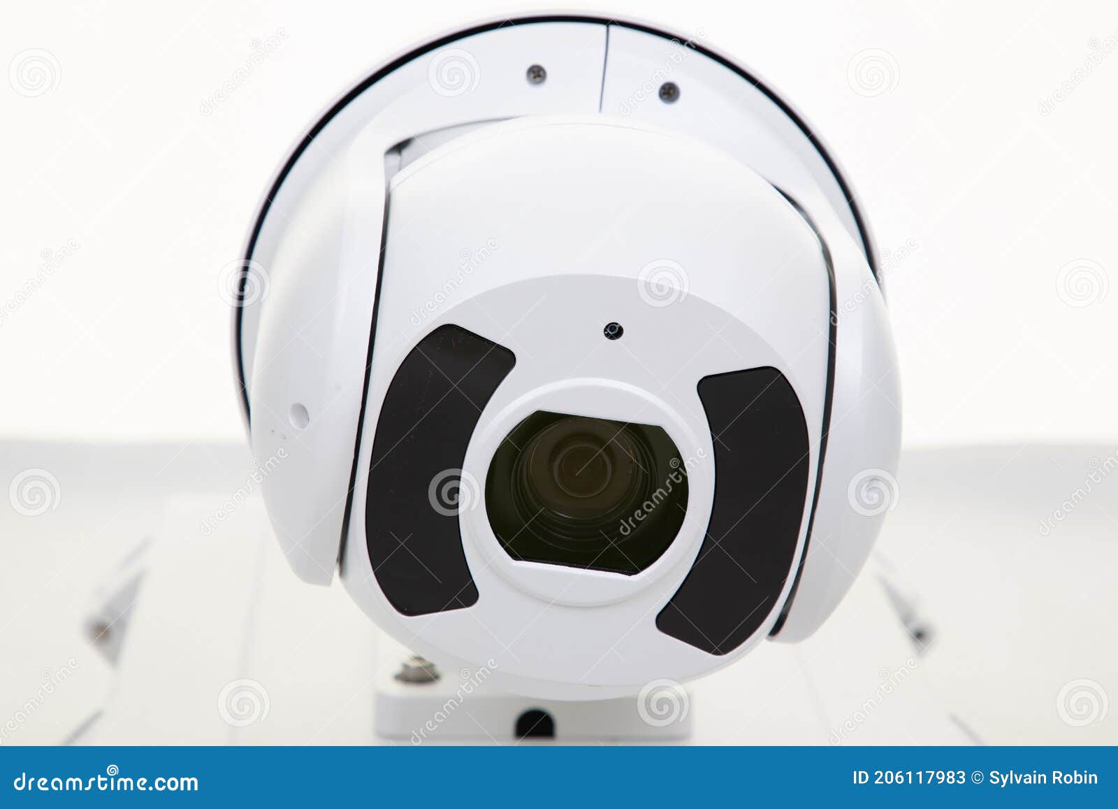 CCTV White Modern Round Security Camera for Home Security for House ...