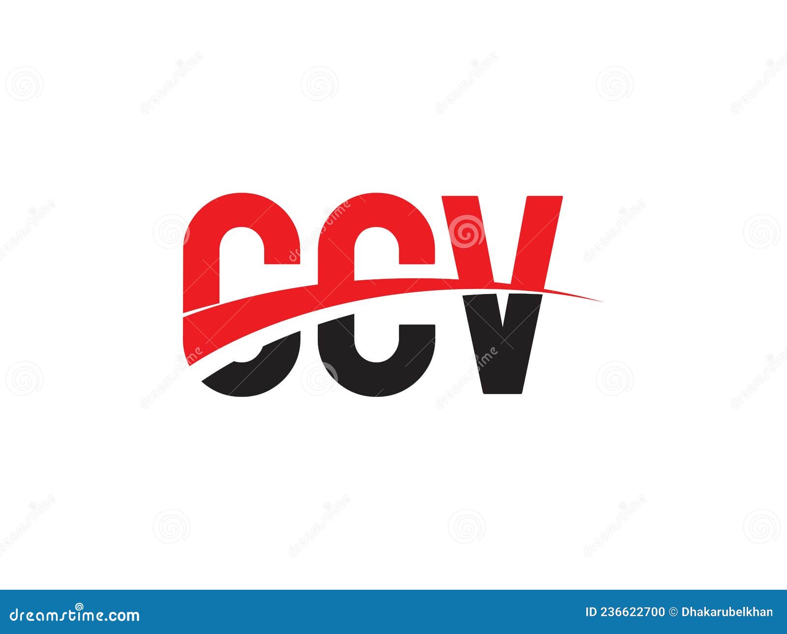 CCV Letter Initial Logo Design Vector Illustration Stock Vector ...