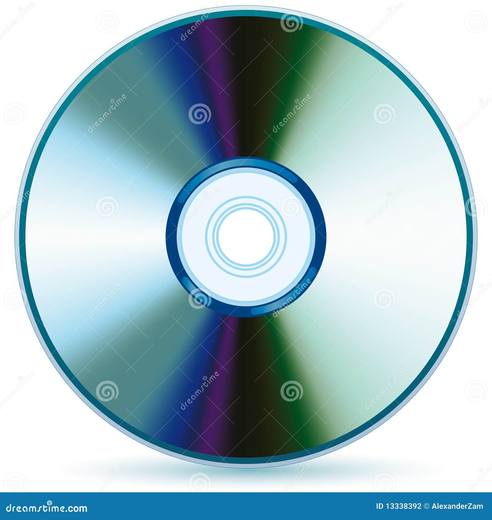 CD illustrazione vettoriale. Illustrazione di disegno - 13338392