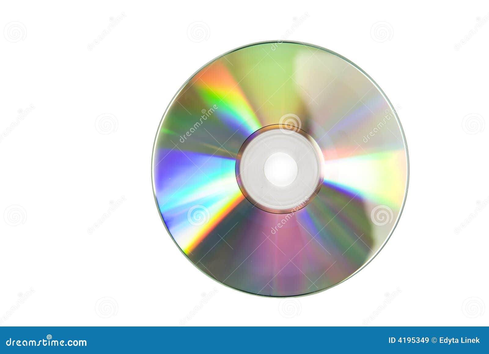 CD stock image. Image of digital, disc, rainbow, burn - 4195349