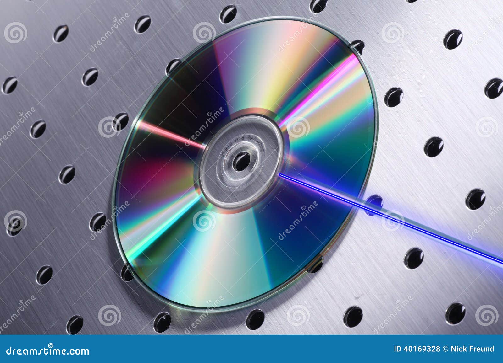 Cd basic on silver design stock photo. Image of close - 40169328