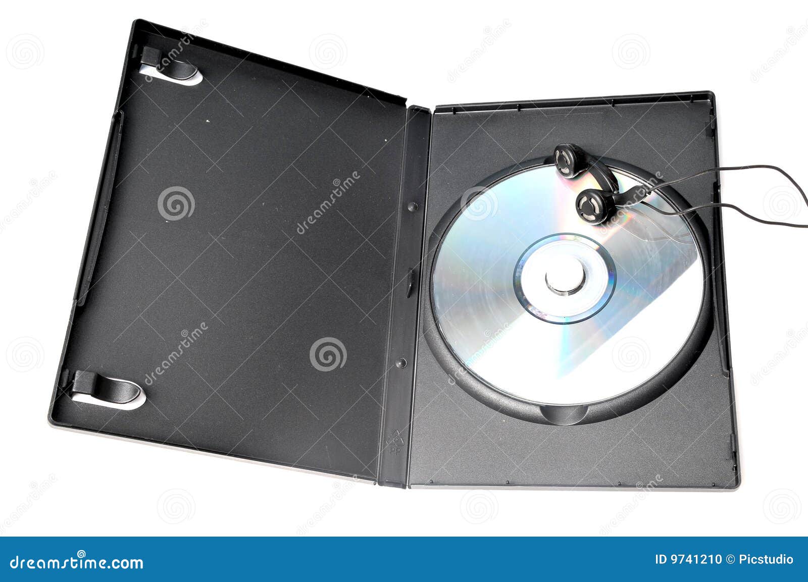 Cd in box stock photo. Image of movie, digital, music - 9741210