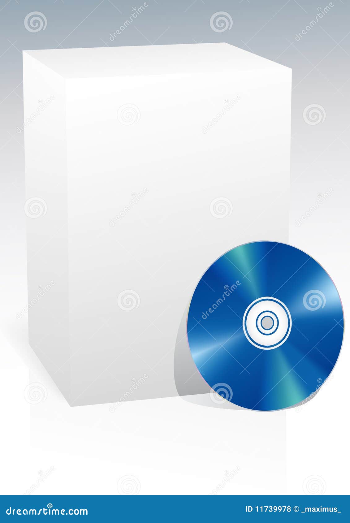 Cd box vector stock vector. Illustration of disk, business - 11739978