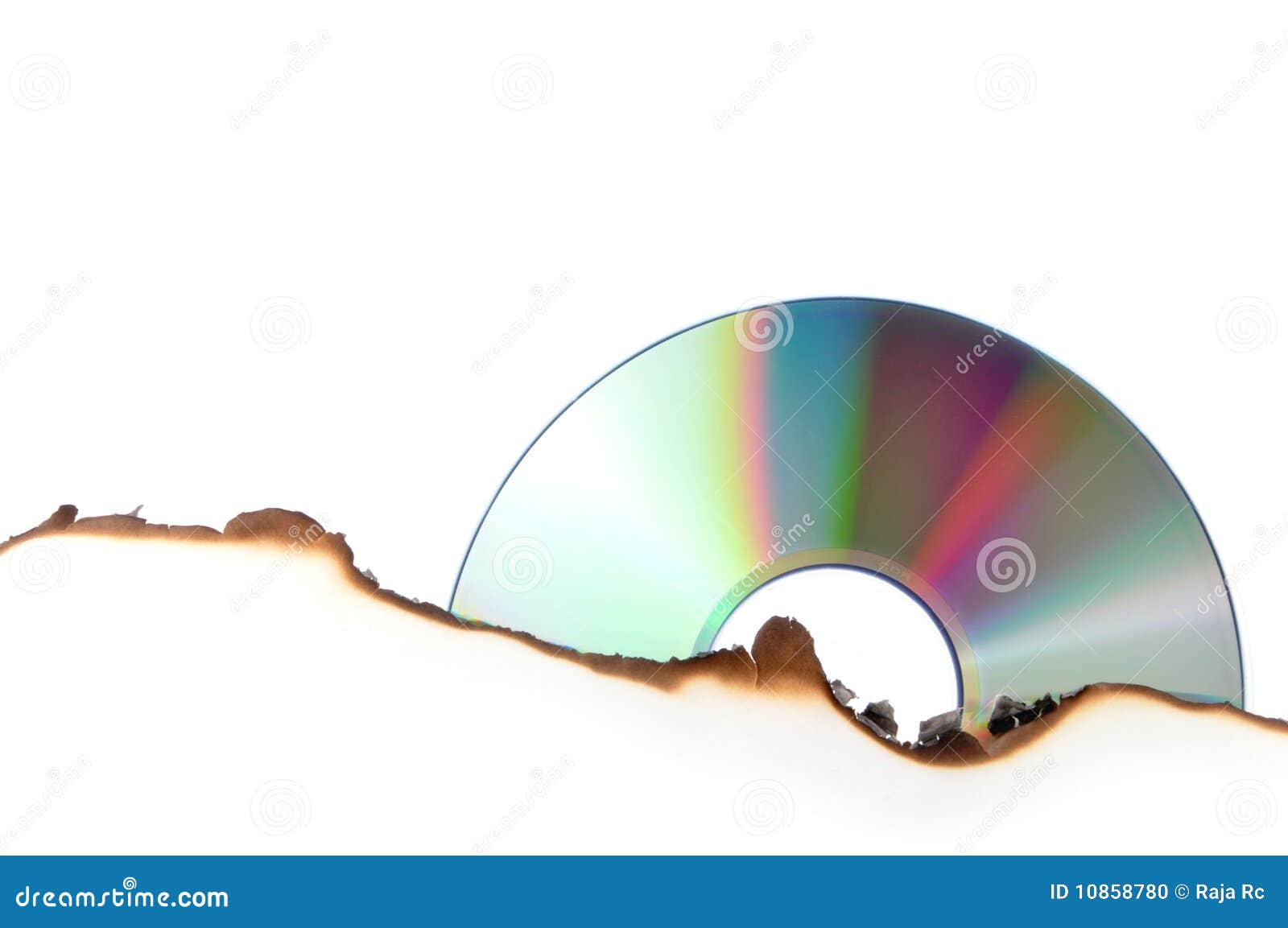 Cd burning stock photo. Image of burning, compact, black - 10858780