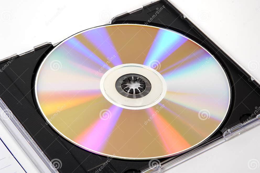 Cd in Case stock image. Image of electronics, technology - 41935