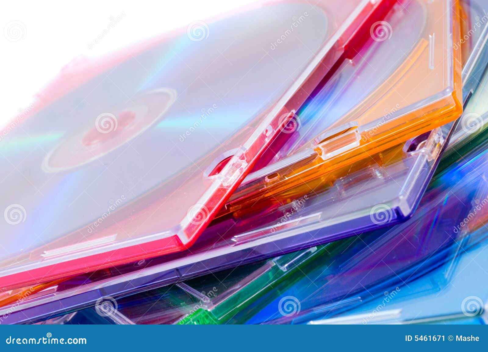 Cd Case stock image. Image of video, television, three - 5461671
