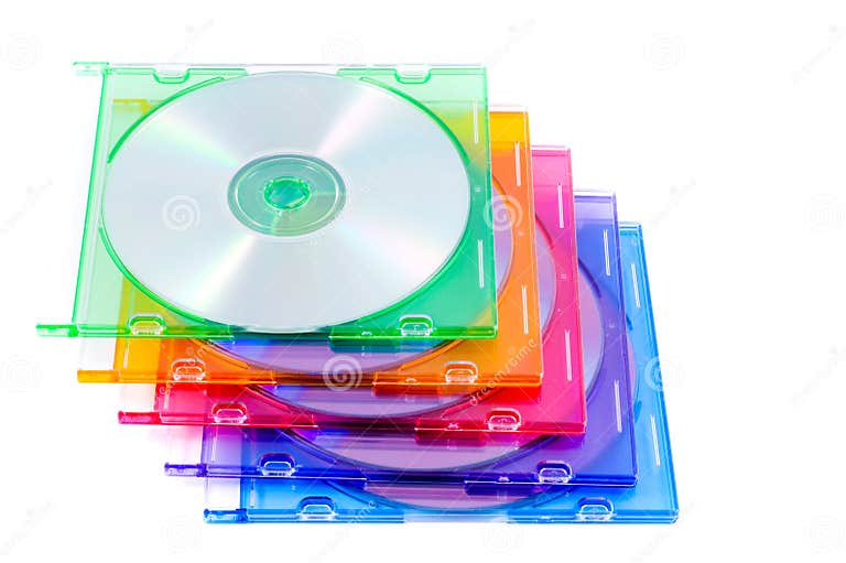 Cd Case stock image. Image of archives, three, film, storage - 5521223