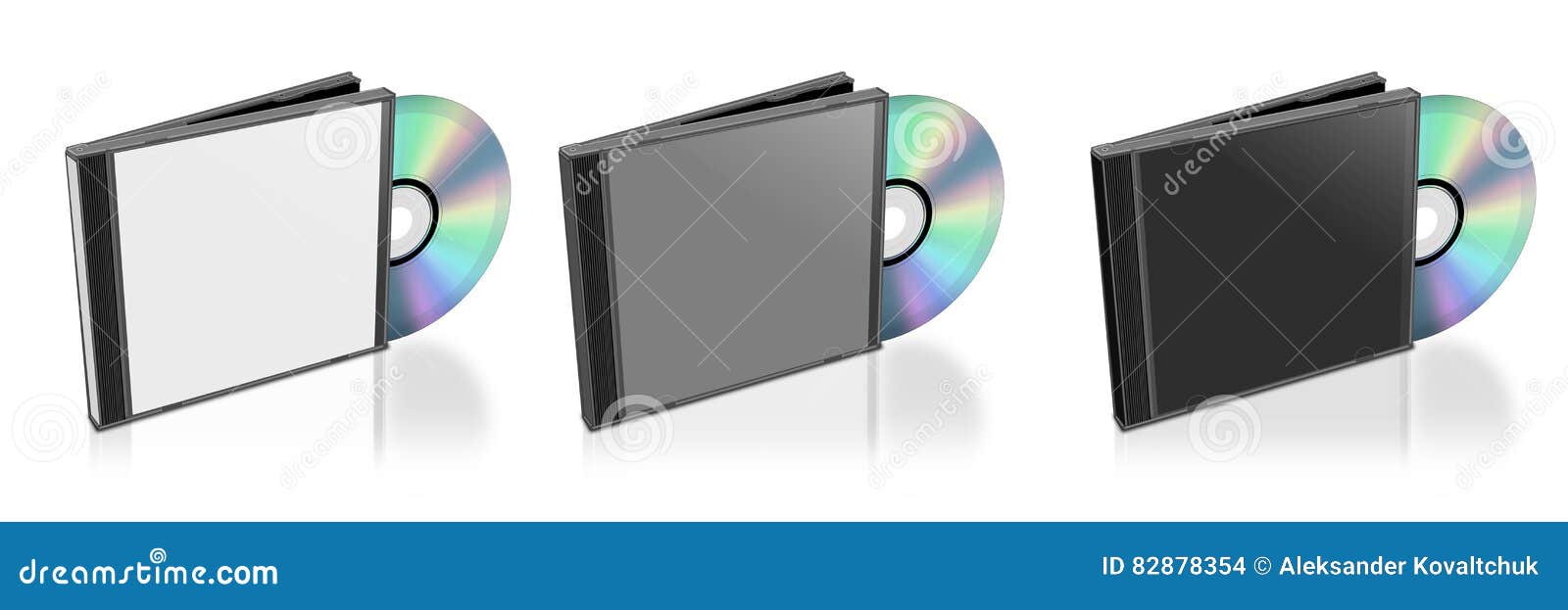 CD and Case stock illustration. Illustration of cdrom - 82878354