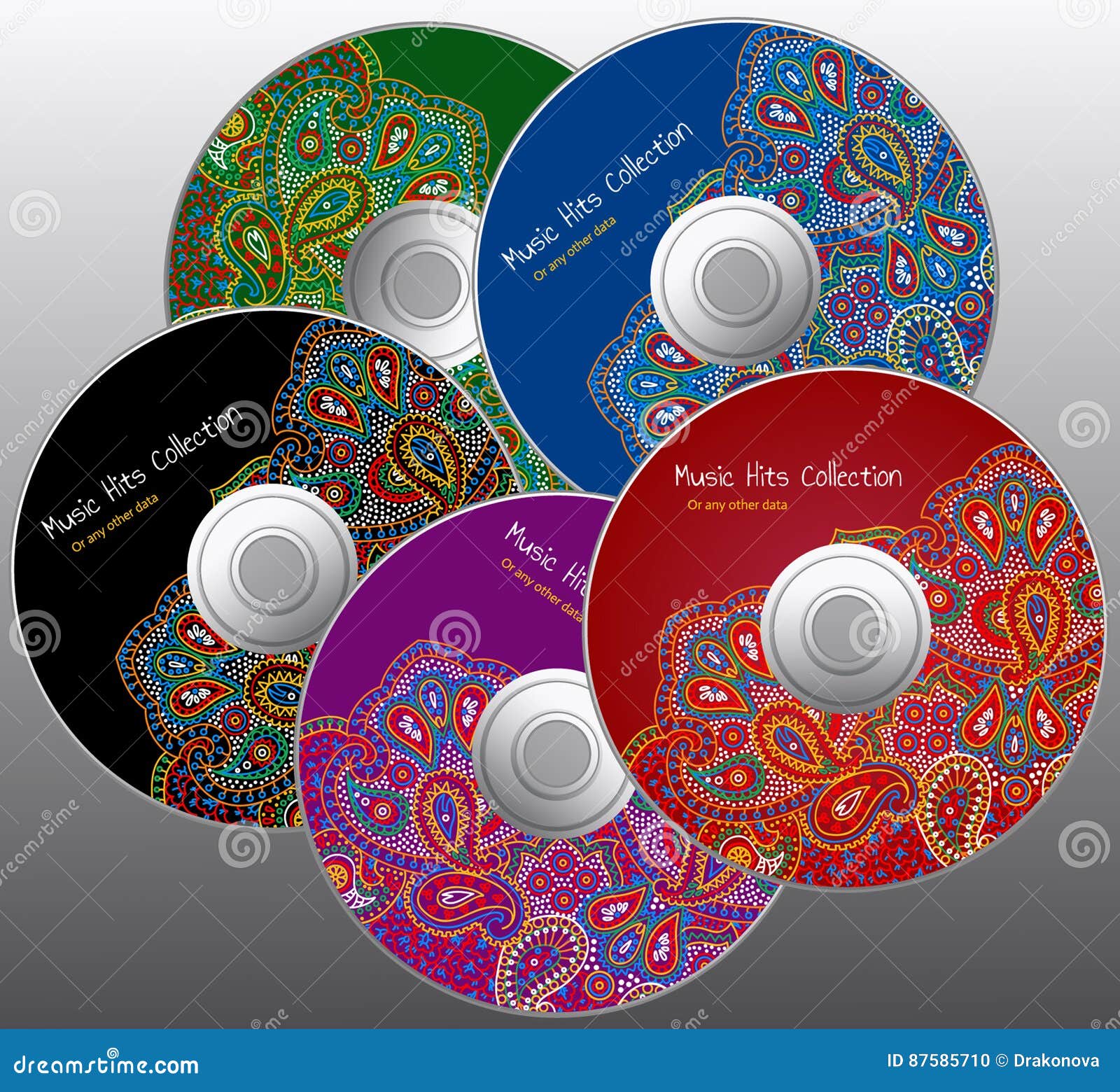 Cd color design stock vector. Illustration of indian - 87585710