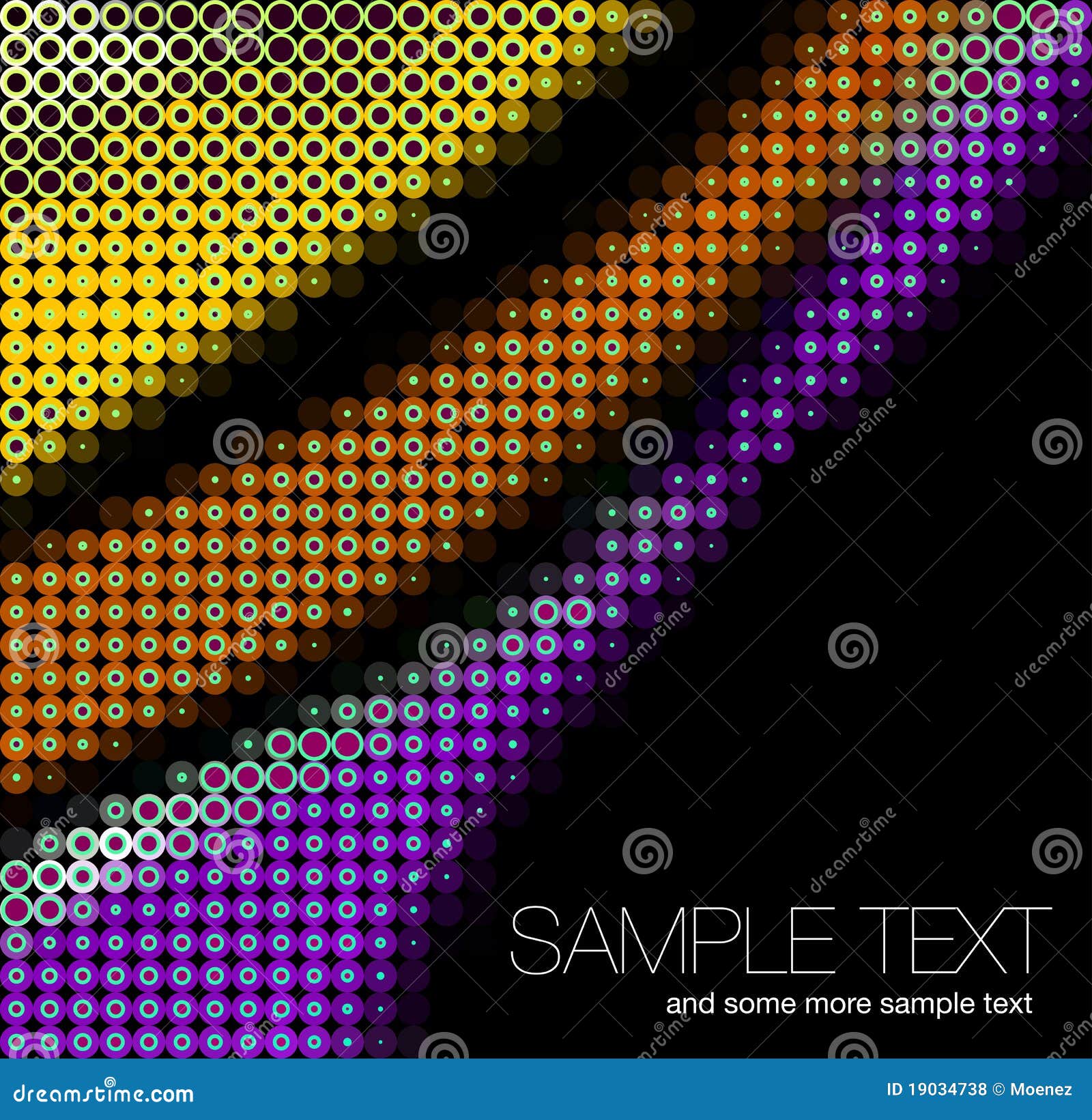 CD cover background stock vector. Illustration of retro - 19034738