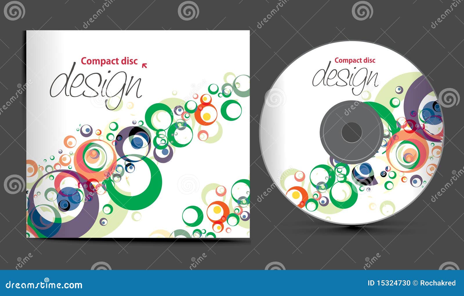 Cd cover design stock vector. Illustration of music, disk - 15324730