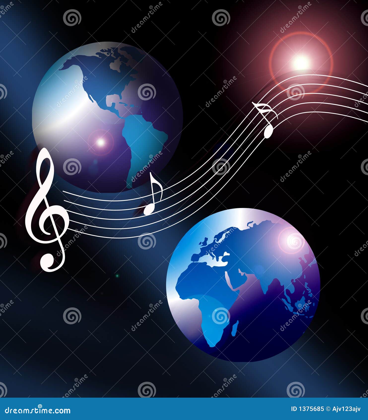 Cd Del Mondo Di Musica Del Internet Illustrazione di Stock ...