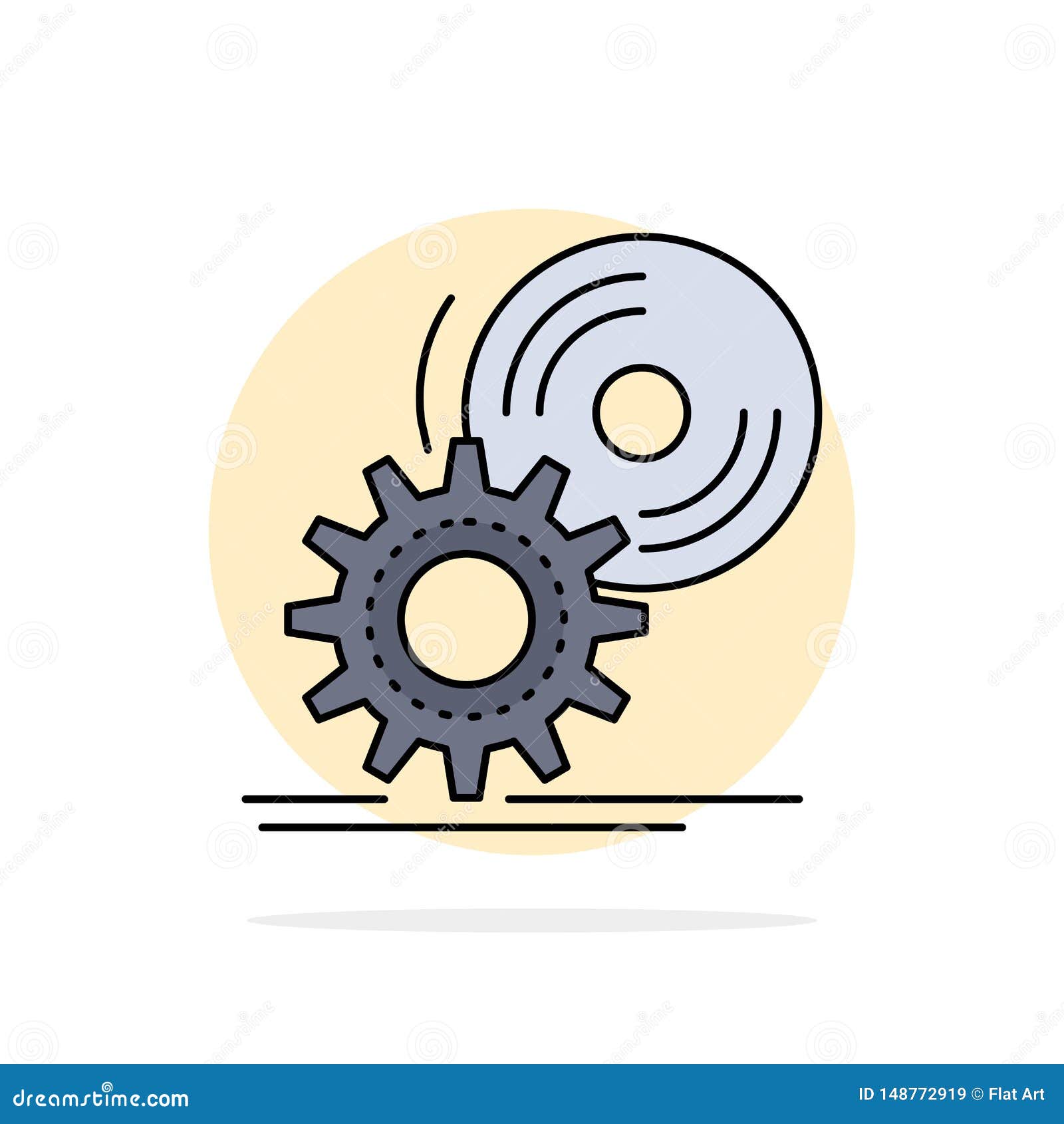 Cd, Disc, Install, Software, Dvd Icon. Line Vector Gray Symbol For UI ...