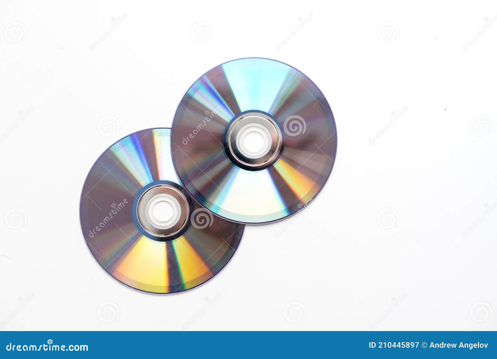 CD Disk Isolated on White Background Stock Image - Image of media ...