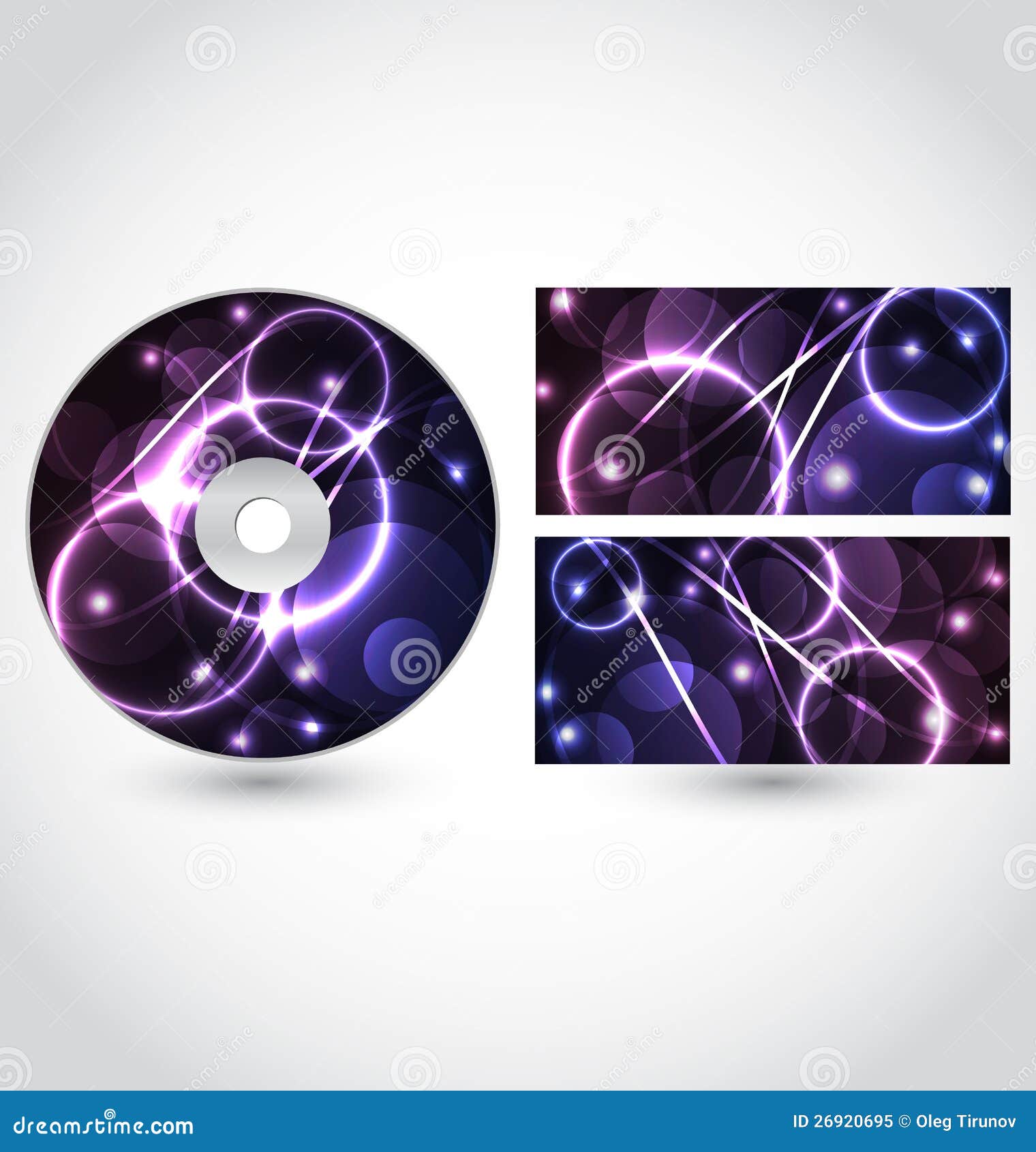 Cd Disk Packing Design Template Stock Vector - Illustration of dvdrom ...