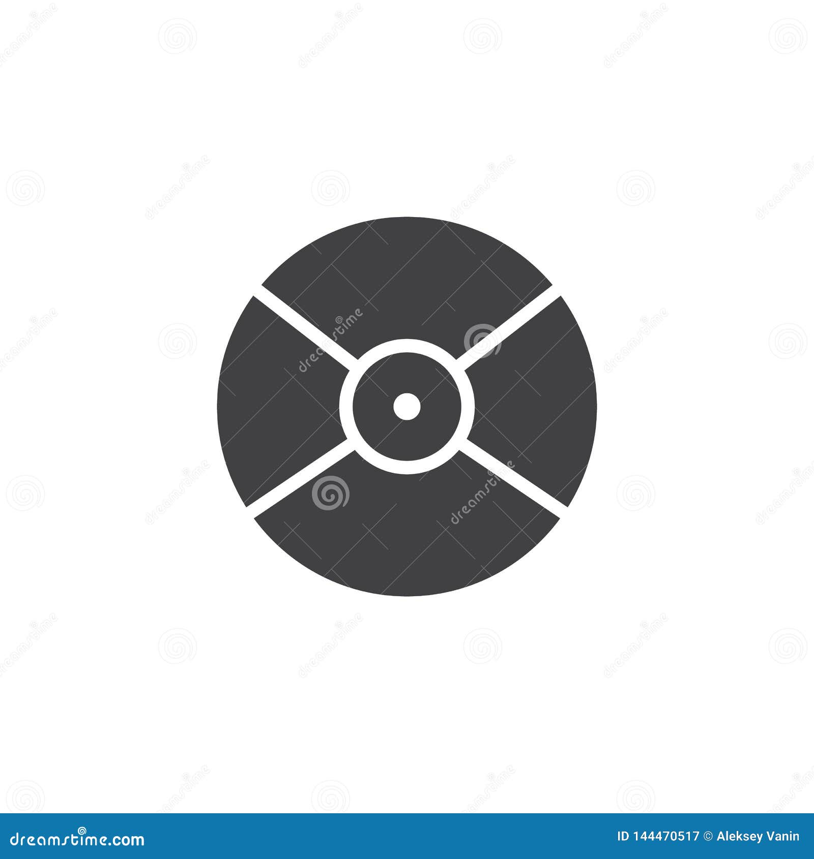 CD disk vector icon stock vector. Illustration of disc - 144470517