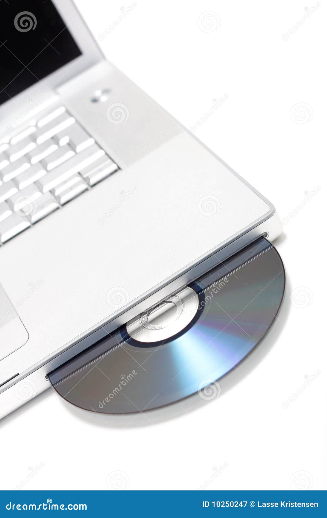 CD drive stock image. Image of drive, isolated, business - 10250247