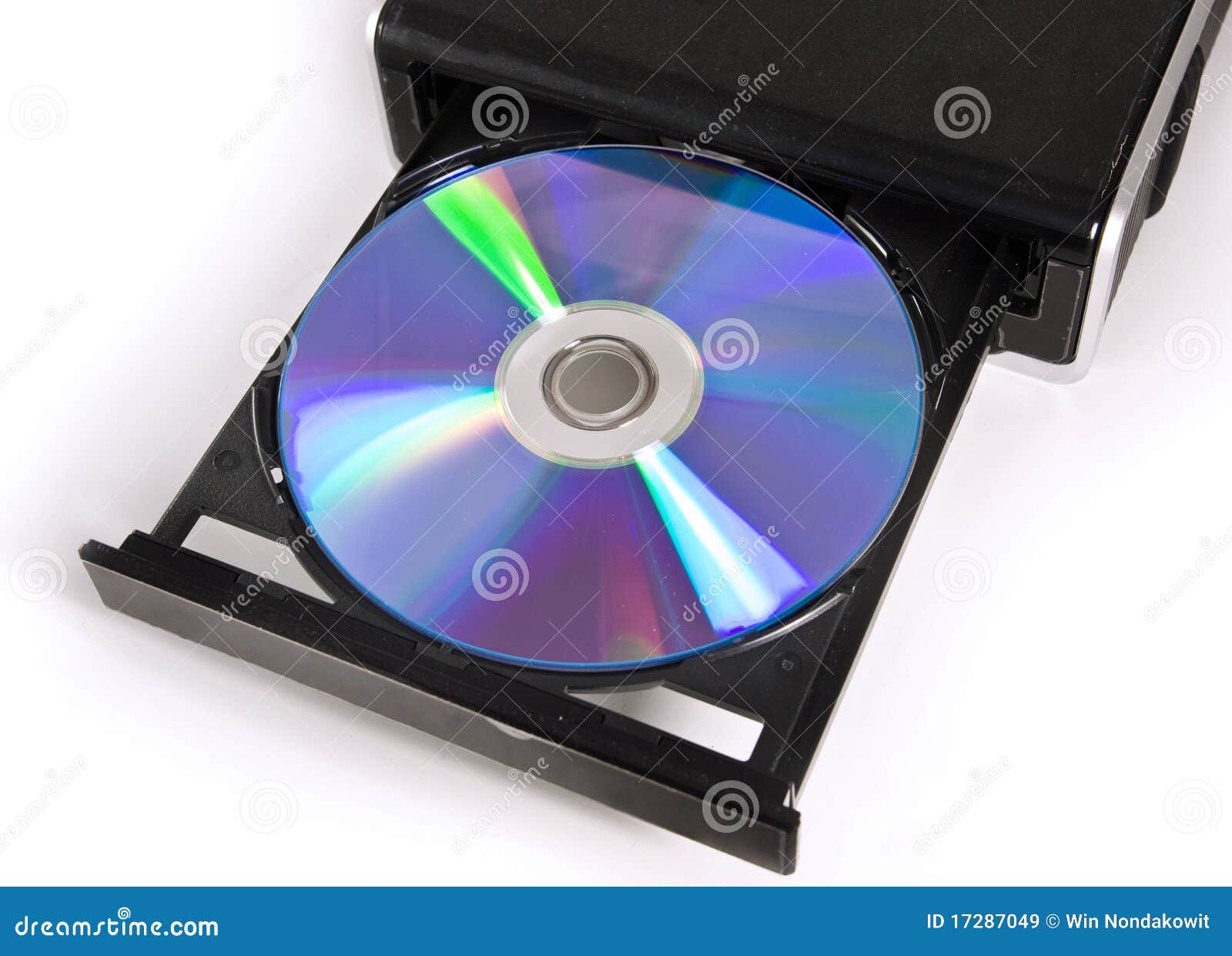 Cd drive stock image. Image of playing, hard, plastic - 17287049