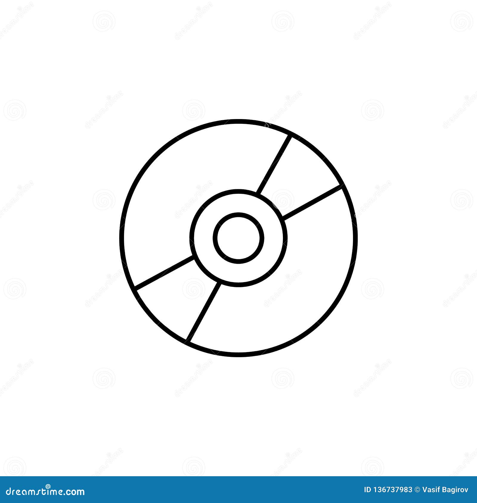 CD Drive Vector Icon, DVD Icon, CD Icon Stock Illustration ...