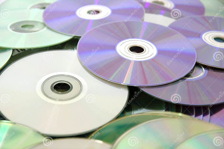 CD and DVD stock photo. Image of printable, compact, information - 20504418