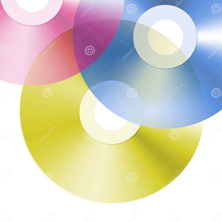 CD / DVD stock illustration. Illustration of audio, storage - 585958