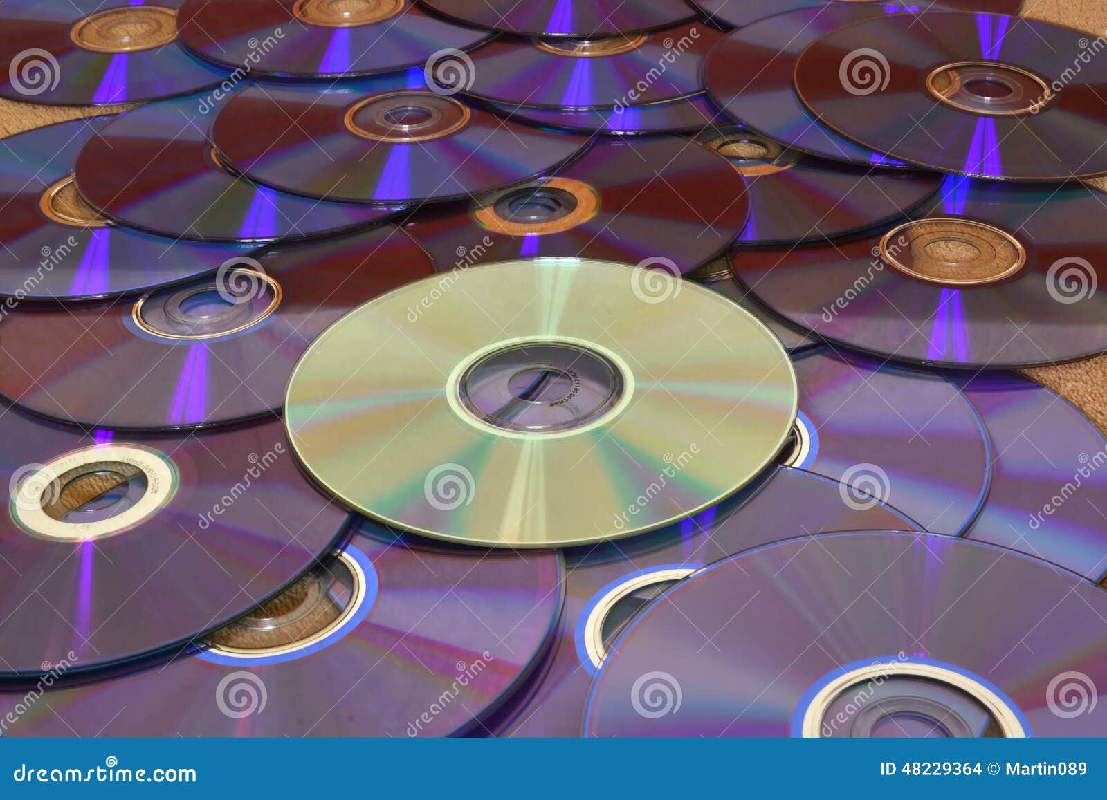 CD & DVD stock photo. Image of computing, laser, cdrw - 48229364