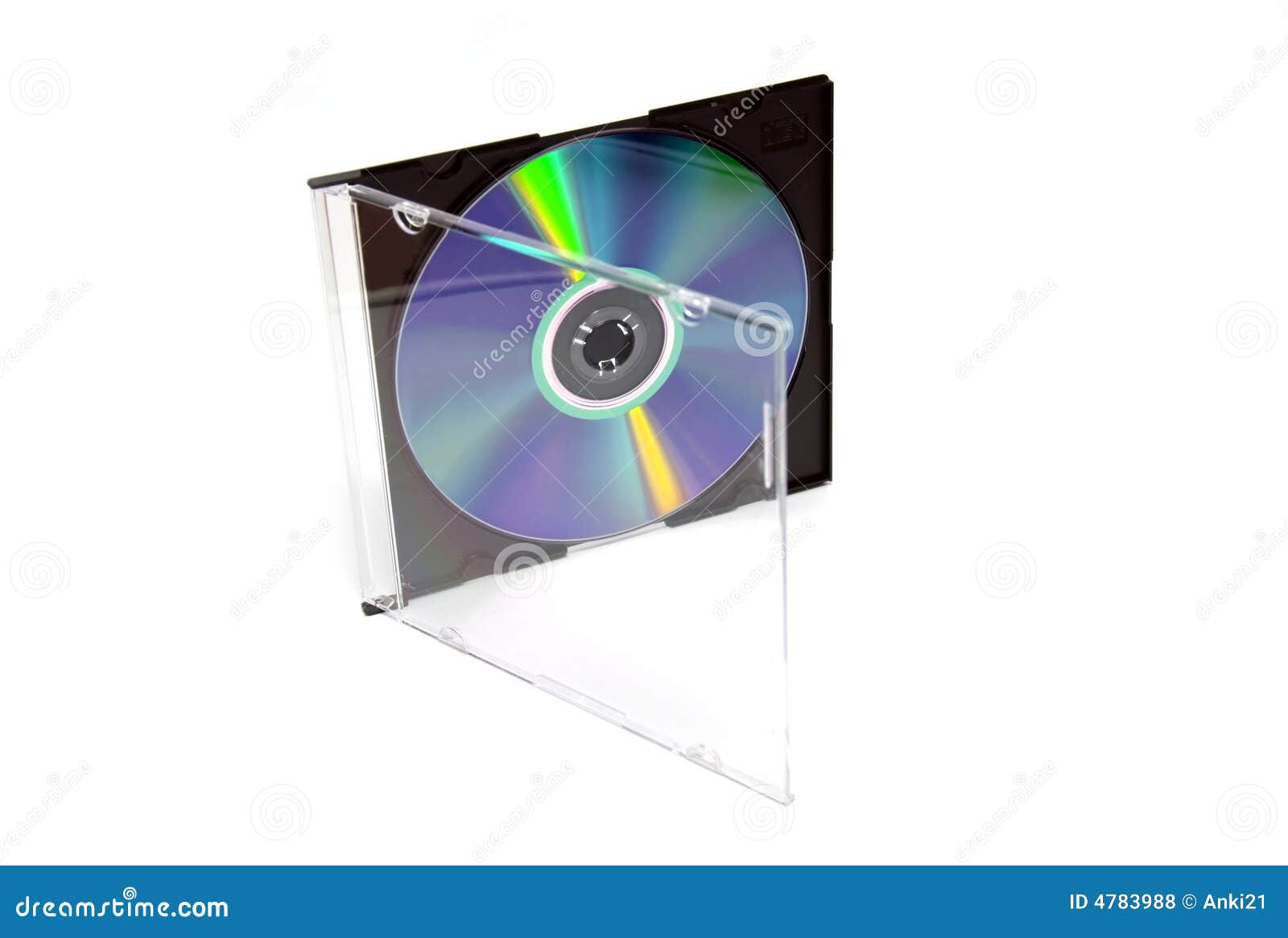 CD /DVD in the box stock photo. Image of dimensional, definition - 4783988