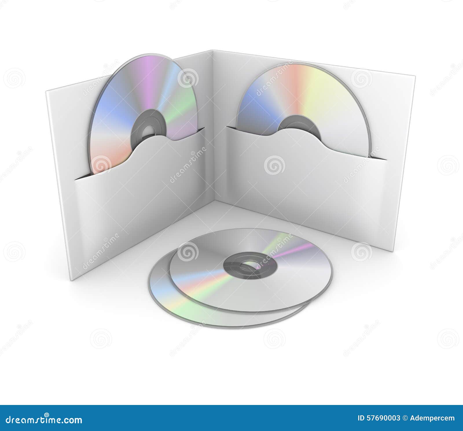 Cd or Dvd Box stock illustration. Illustration of computer - 57690003