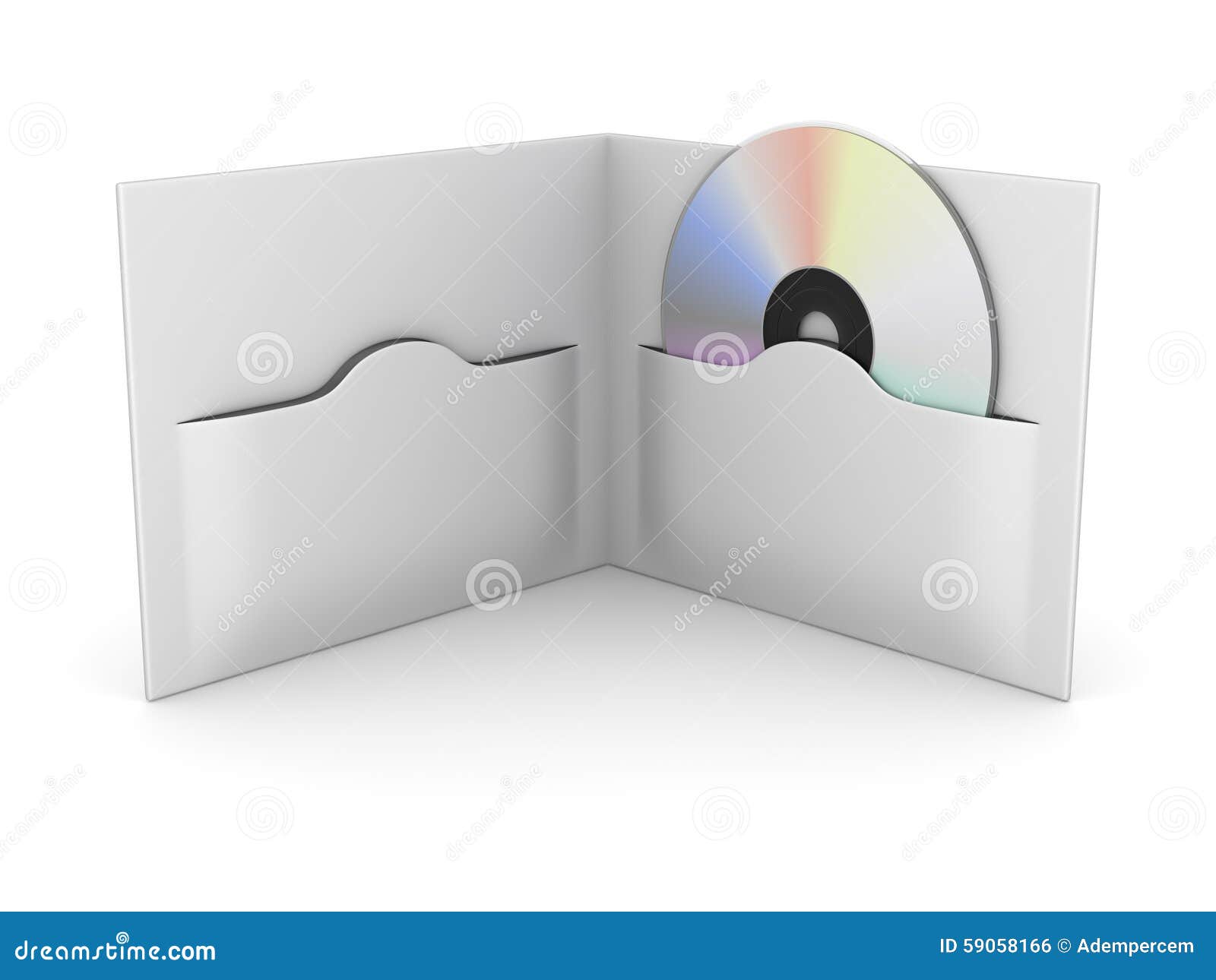 Cd or Dvd Box stock illustration. Illustration of design - 59058166