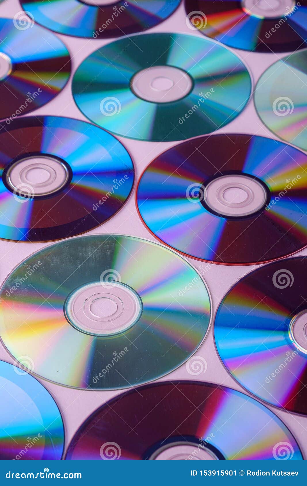 CD DVD Compact Disc Disk Dispersion Refraction Reflection of Light ...
