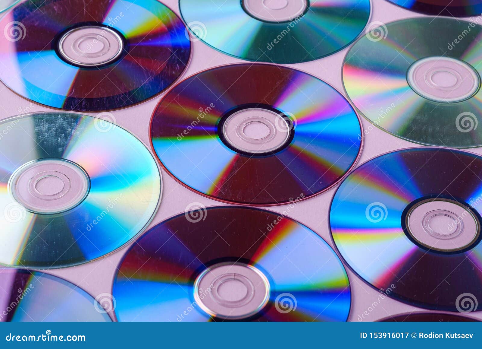 CD DVD Compact Disc Disk Dispersion Refraction Reflection of Light ...