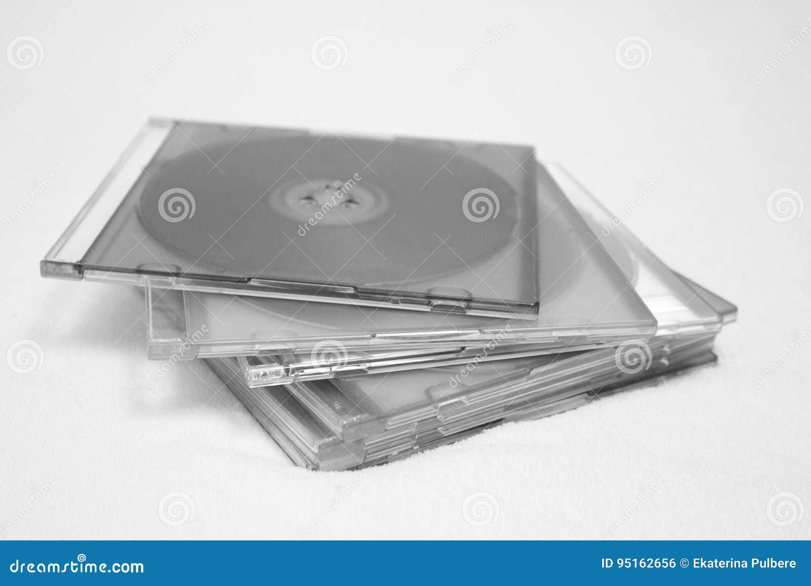 CD or DVD compact discs. stock photo. Image of abstract - 95162656