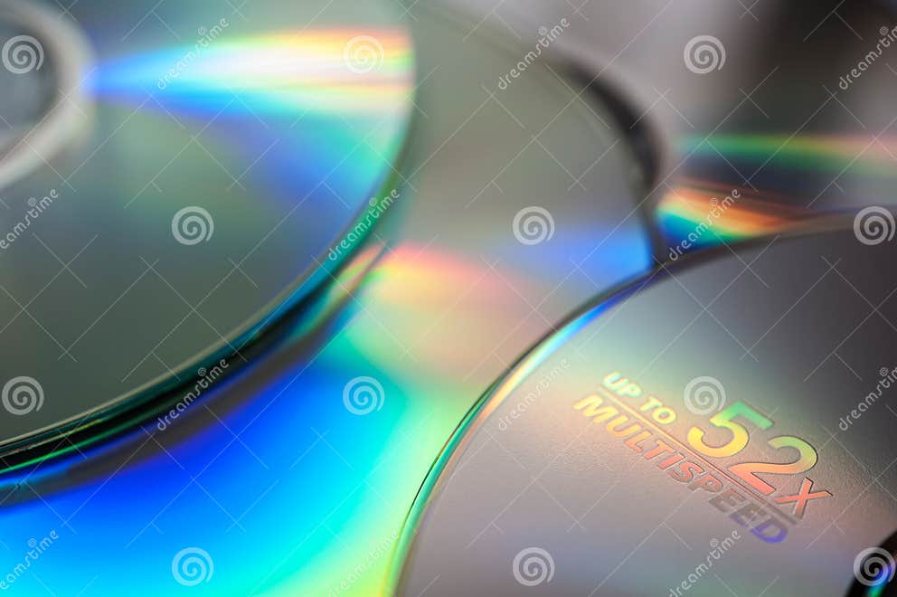 CD/DVD Compact Disk Texture Background Stock Image - Image of mobility ...