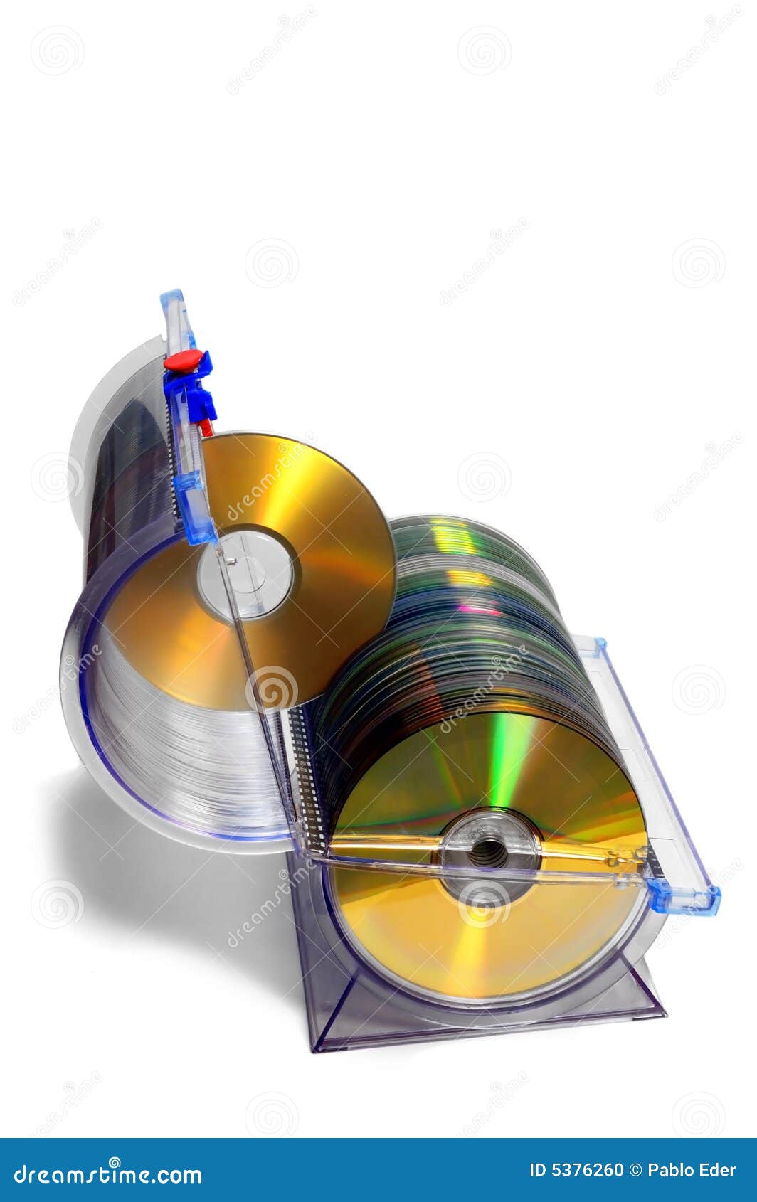 CD-DVD Container stock photo. Image of collection, data - 5376260
