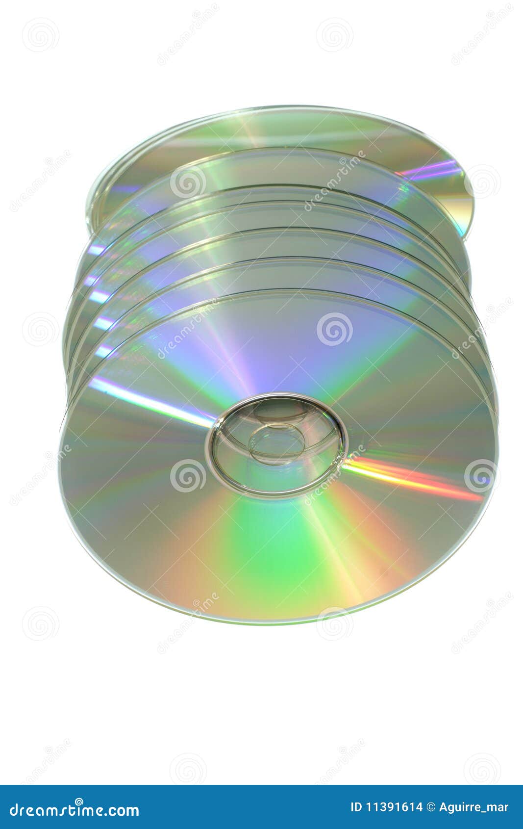Cd or dvd disc stock photo. Image of rainbow, digitally - 11391614