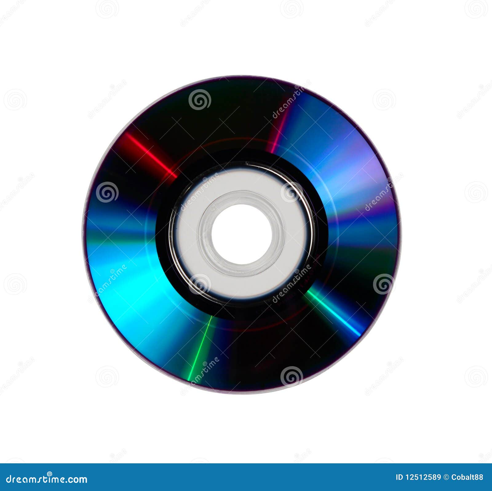 CD DVD Disk stock image. Image of isolated, device, rainbow - 12512589