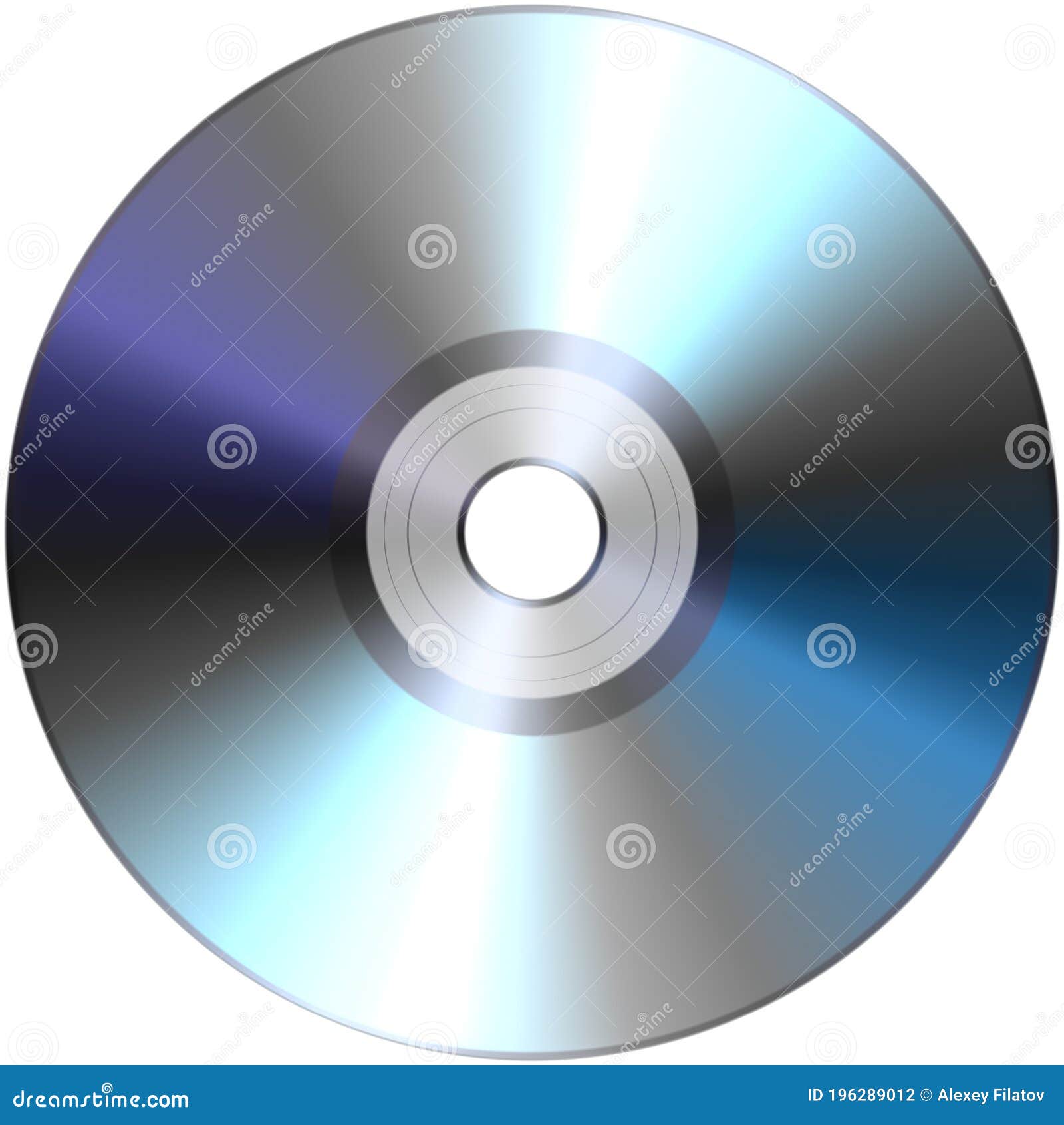 CD Dvd Disk Isolated on White Background Stock Photo - Image of ...