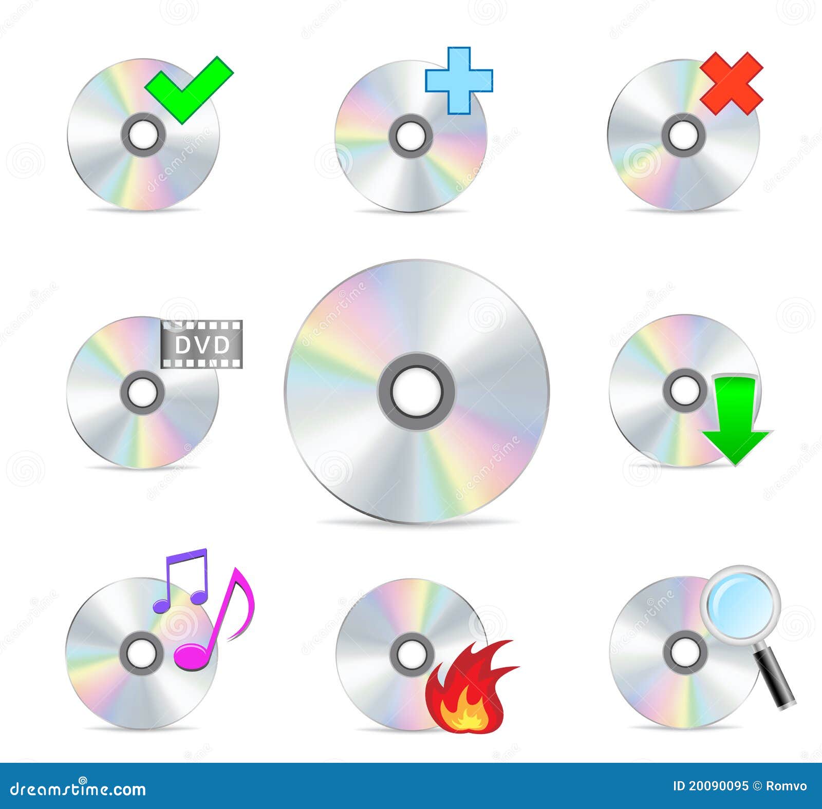 Cd dvd disk set stock vector. Illustration of musical - 20090095 Cd dvd disk set stock vector. Illustration of musical - 20090095
