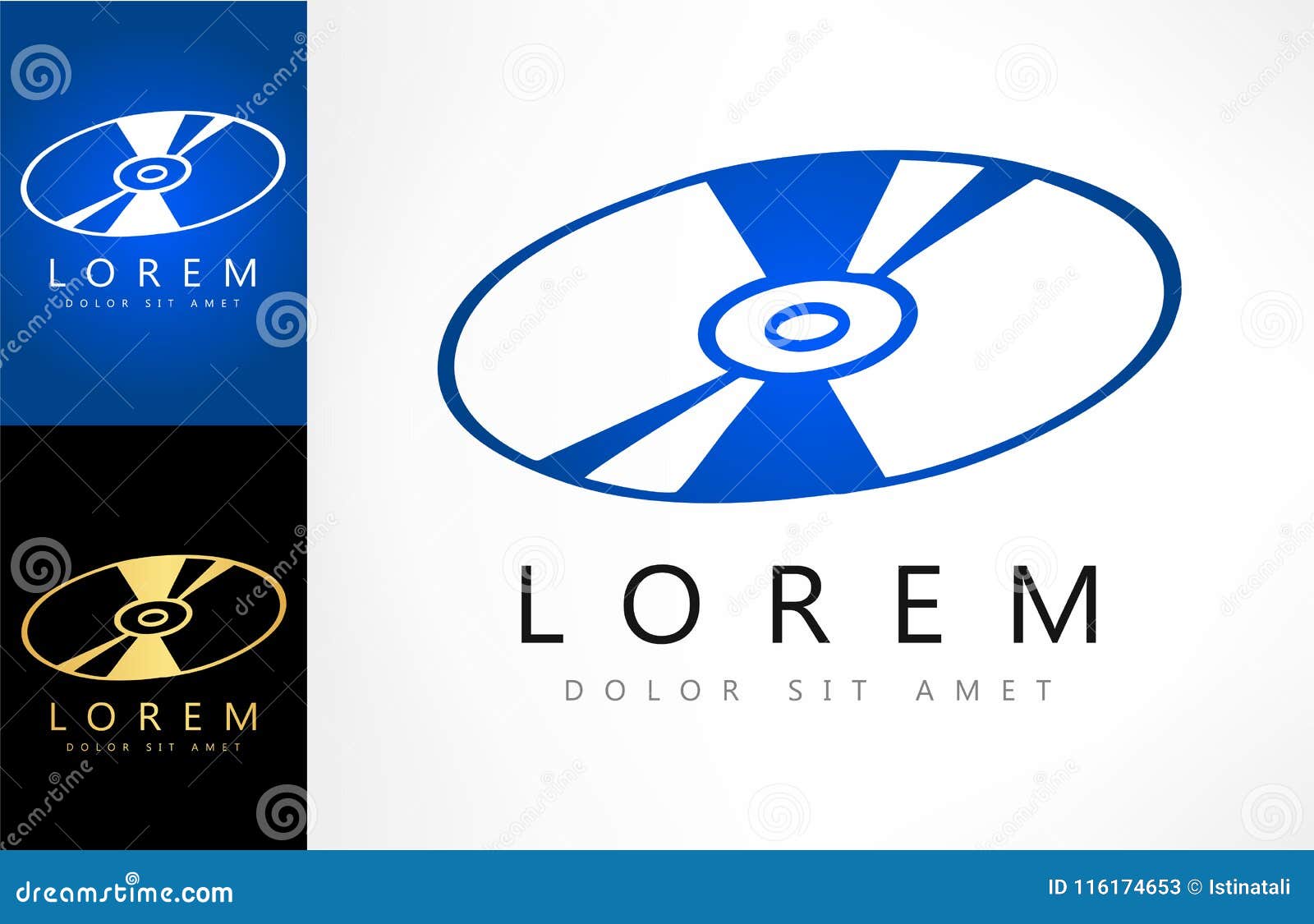 Cd / Dvd Disk Symbol. Vector Illustration Stock Vector - Illustration ...