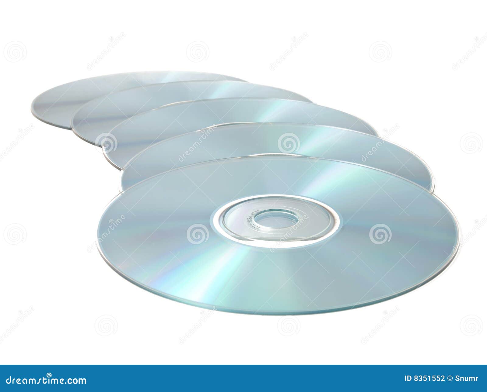 Cd or dvd disks stock photo. Image of reflection, equipment - 8351552