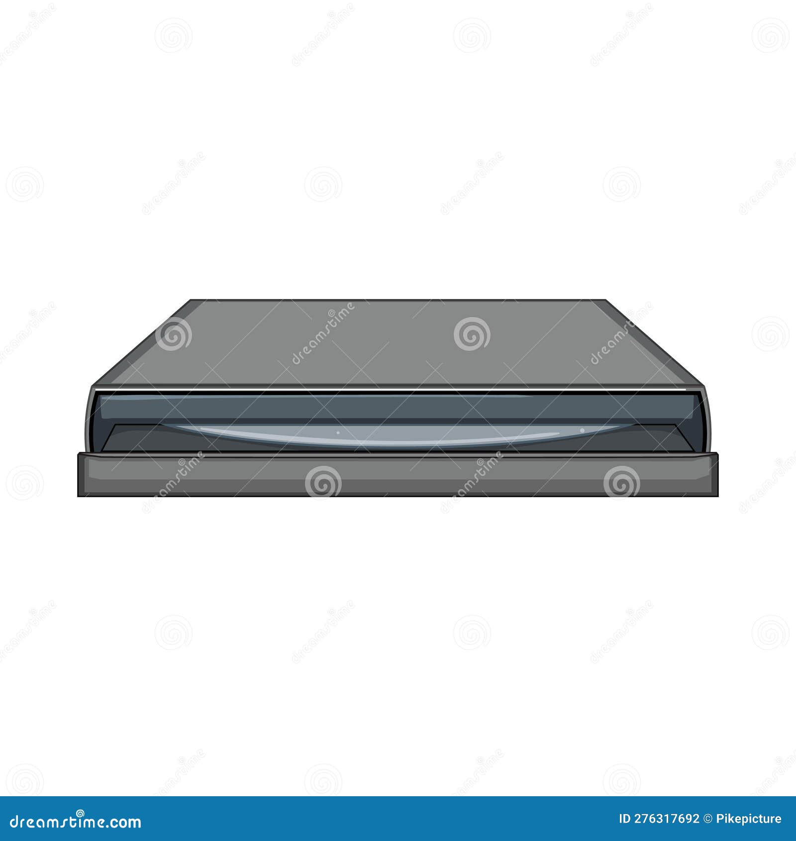 Cd Dvd Drive Cartoon Vector Illustration Stock Vector - Illustration of ...